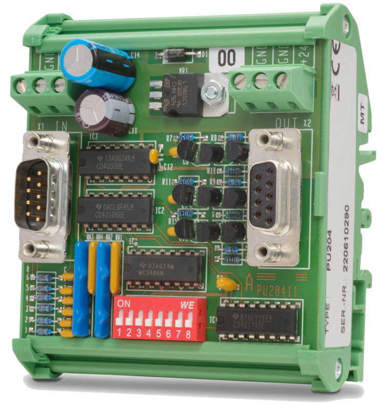 Level Converter, Direction Decoder and Potential Separation